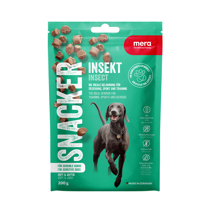mera Snacker Insekt 200g - mjukare hundgodis